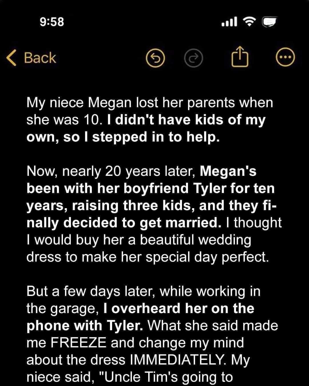 I Promised My Niece I’d Pay for Her Wedding Dress but Immediately ...