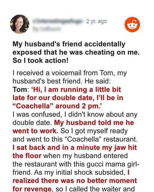 My husband’s friend accidentally exposed that he is cheating on me and I took my revenge ...