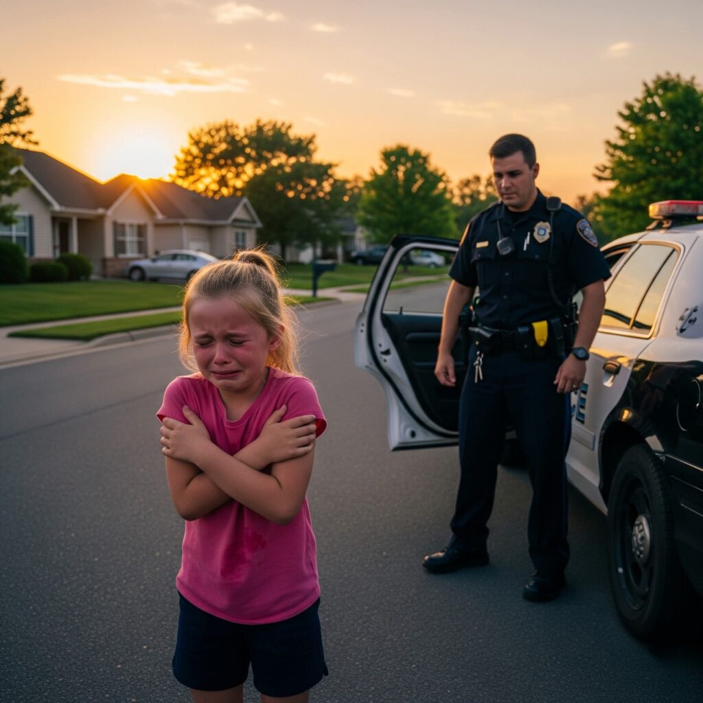 The girl went to the police crying: “Please follow me home” — they came ...