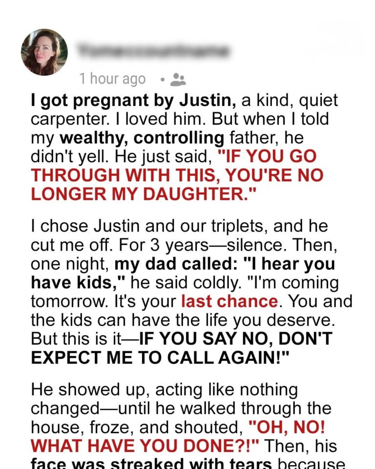 My Father Said He’d Disown Me Over My Pregnancy—Then He Came Back And ...